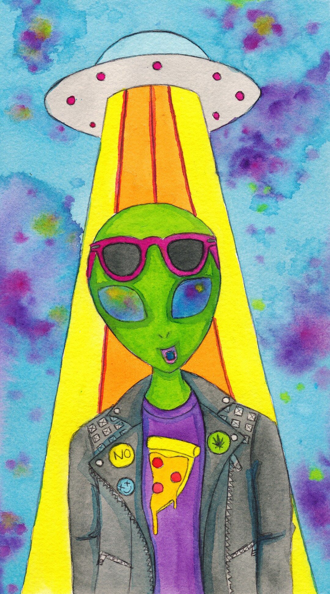 Abduction 8x10 Hand Signed Print - Etsy