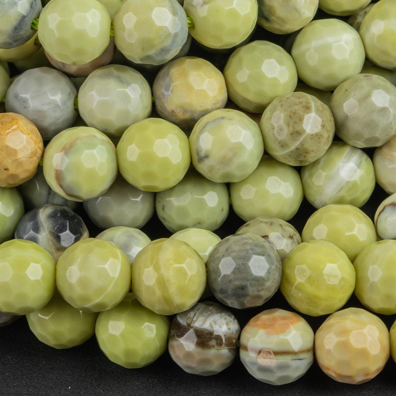 Mustard Jasper - Etsy