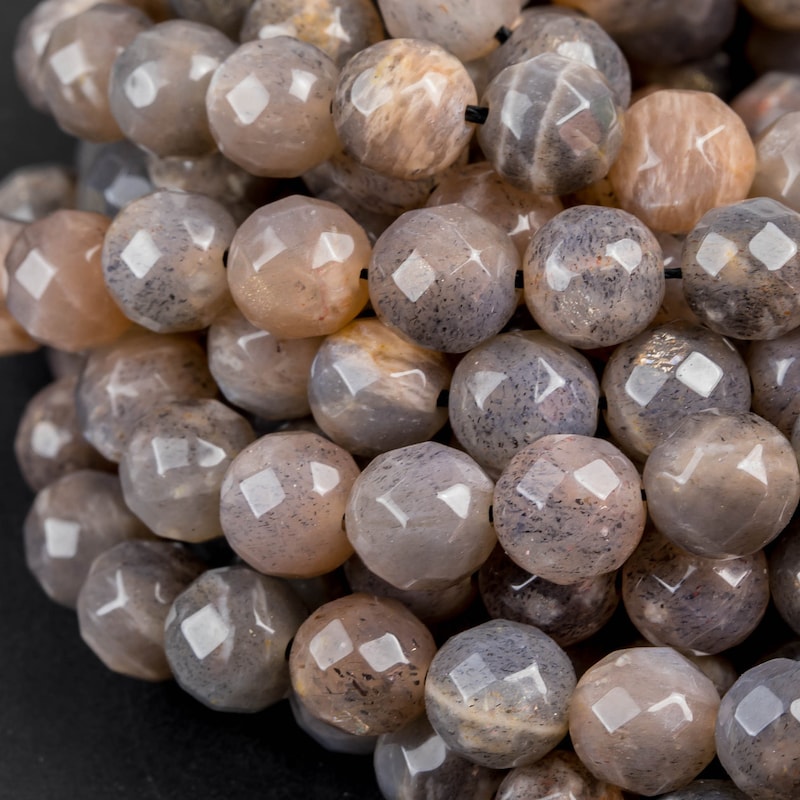 Round Chocolate Moonstone - Etsy