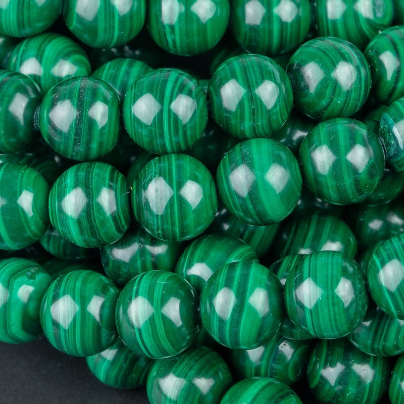 Malachite Jewelry - Etsy