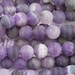 Natural Matte Amethyst Beads Grade AAA Round, 4mm, 6mm, 8mm, 10mm, 12mm ...