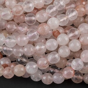 Natural Red Quartz, High Quality in Faceted Round-4mm, 6mm, 8mm, 10mm ...