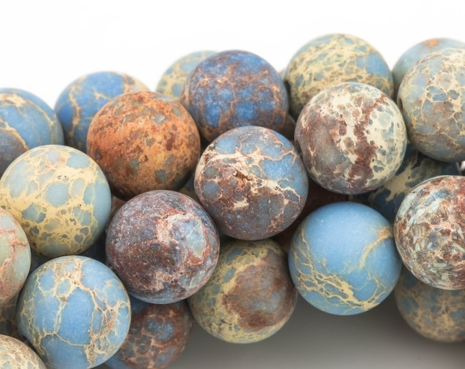 Aqua Blue AFRICAN Sea Sediment Jasper Smooth Round Sizes 4mm - Etsy
