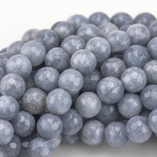 Medium Gray Jade Smooth Round 4mm 6mm 8mm 10mm 12mm Single - Etsy