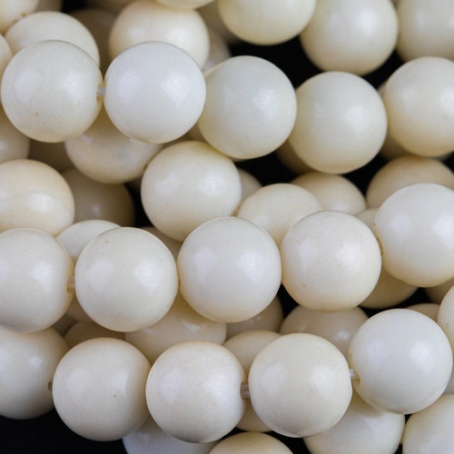 Natural Cream Jasper 6mm 8mm 10mm 12mm Round Beads Real - Etsy