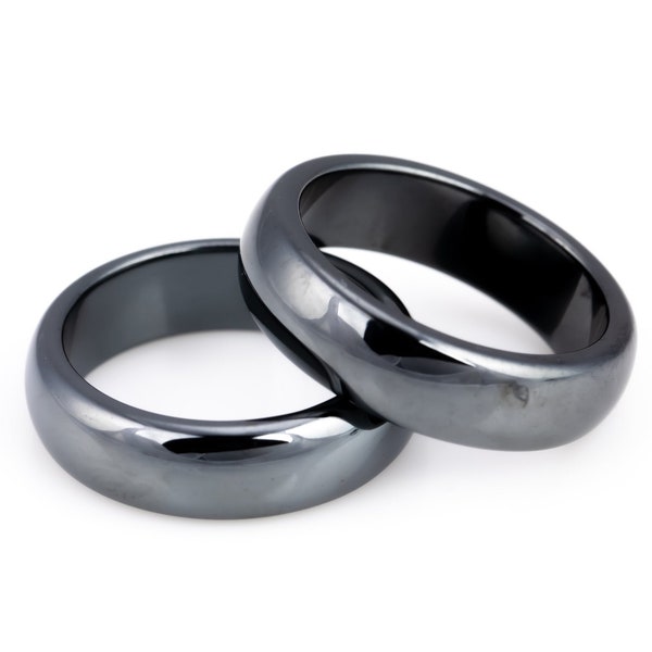 Hematite Ring - Etsy