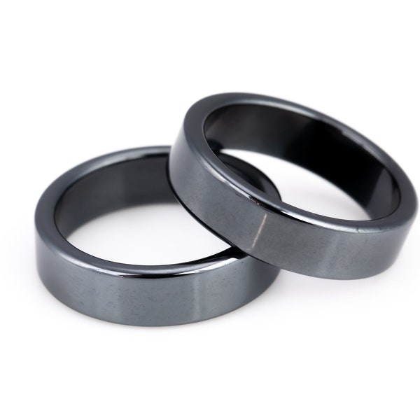 Hematite Ring - Etsy