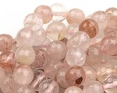 Natural Red Quartz High Quality in Faceted Round-4mm 6mm | Etsy