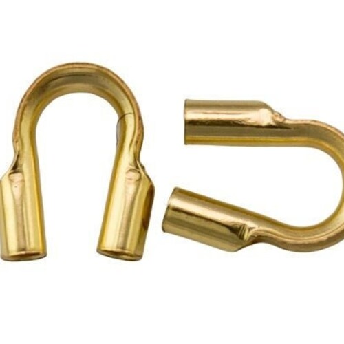 Gold Filled Wireguard Thimble Wire Guard Wire Saver MADE IN - Etsy