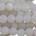 Natural Matte Cream Agate, High Quality -full Strand 15.5 Inch Strand ...