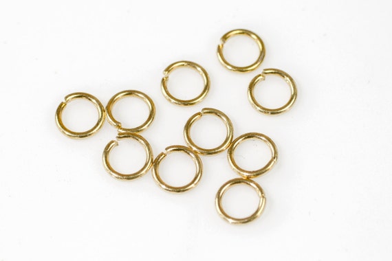 SOLID BRASS Jump Ring All Sizes 20 Gauge - Etsy