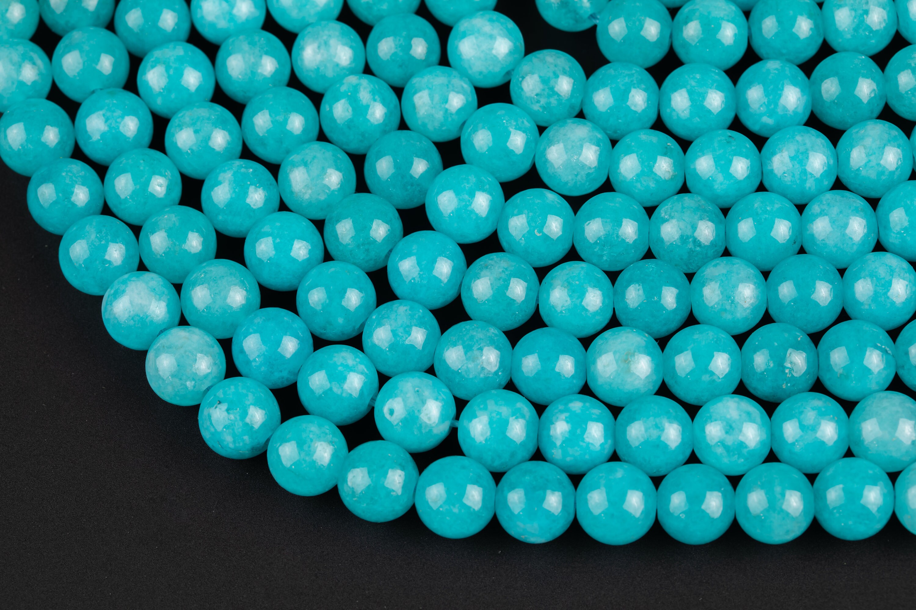 Neon Apatite JADE Smooth Round 6mm 8mm 10mm 12mm-full Strand - Etsy