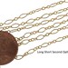 Permanent Jewelry Trio Chain Starter Pack, Gold Filled Chain by the ...