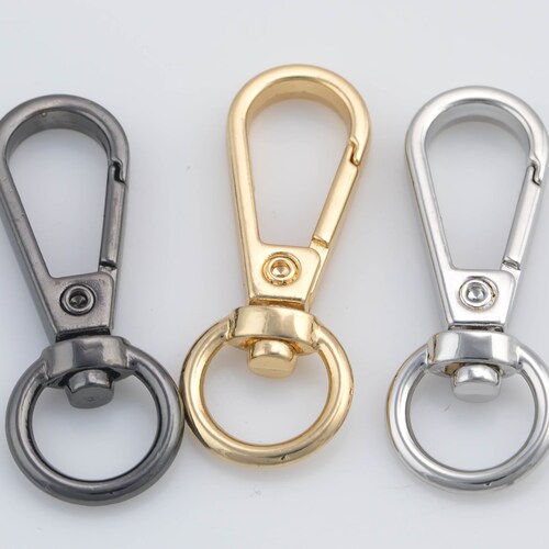 Dainty Self Closing Swivel Clasps Triggerless Gold for - Etsy