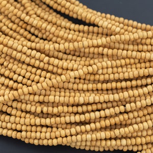 Natural 4mm Wood Round-full Strand 15.5 Inch Strand Gemstone Beads - Etsy