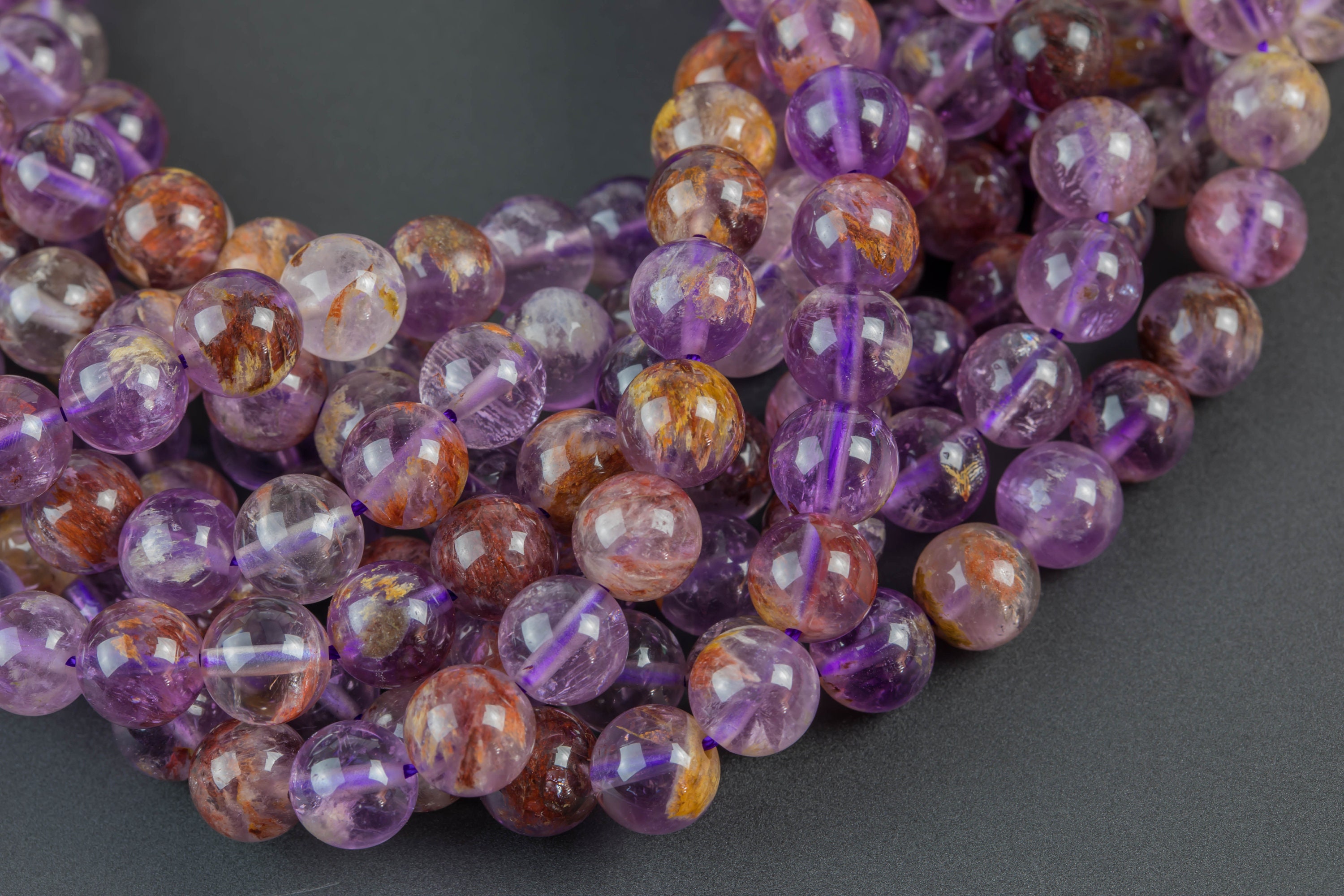 Natural Super 7 Seven Crystal Element Phantom Amethyst - Etsy