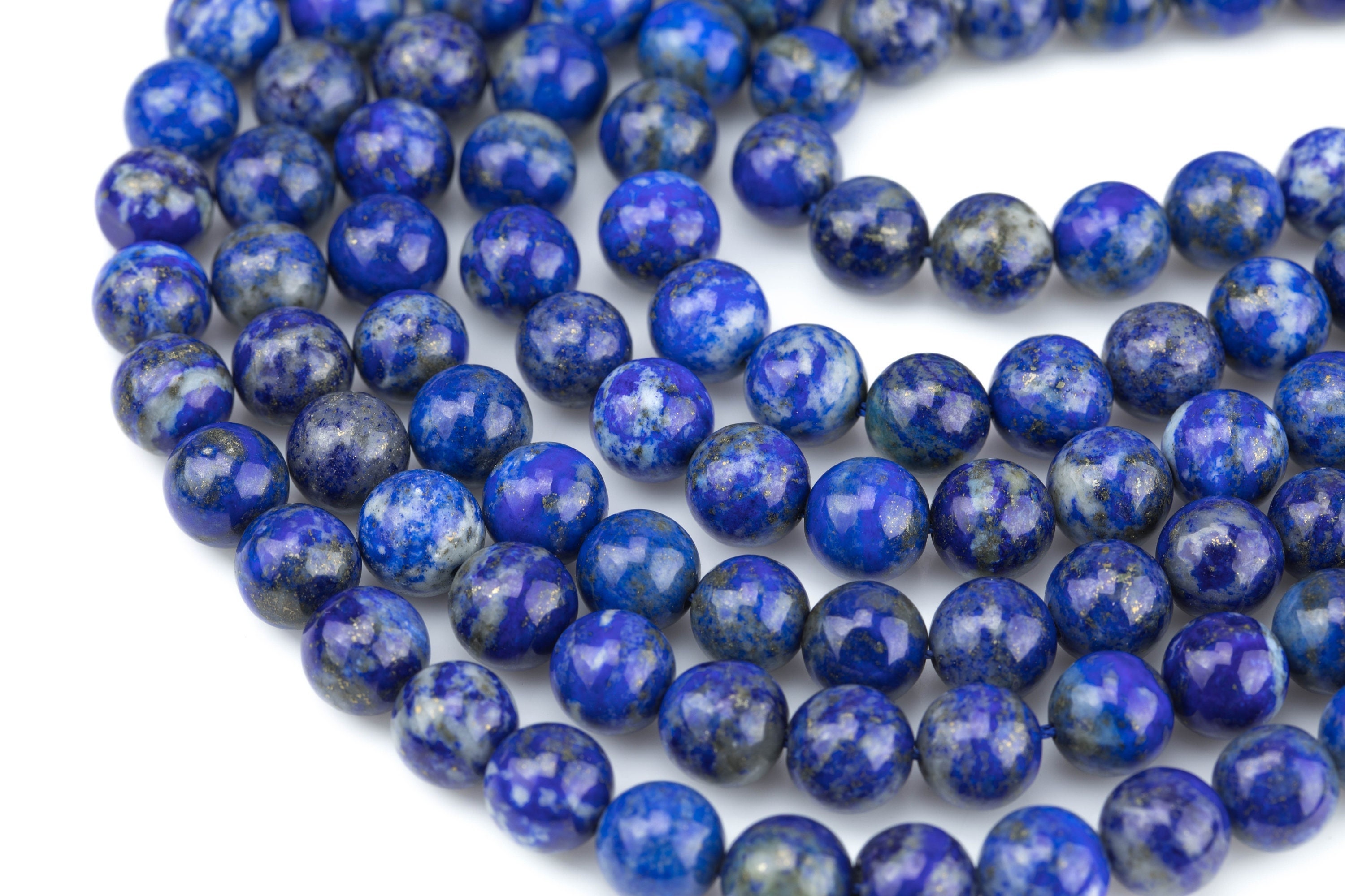 Natural Lapis Beads No Dye High Quality in Round 2mm 3mm - Etsy