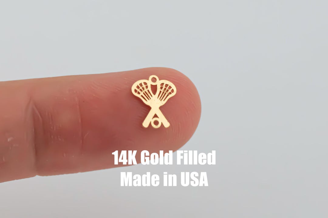 14K Gold Filled Lacrosse Connector Permanent Jewelry Connectors 14K GF ...