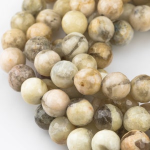 Natural Autumn Jasper, High Quality in Faceted Round, 6mm, 8mm, 10mm ...