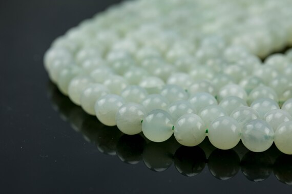 Natural New Mountain Jade High Quality in Round 4mm 6mm | Etsy