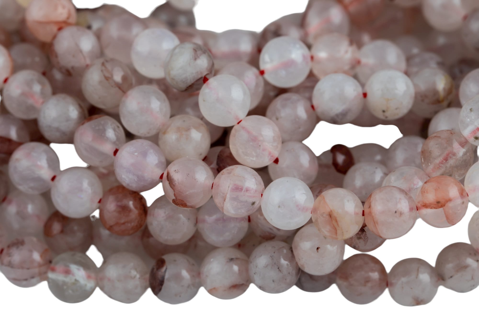 Natural Red Hematoid Lepidocrocite Quartz 6mm 8mm 10mm Round Beads Rare ...