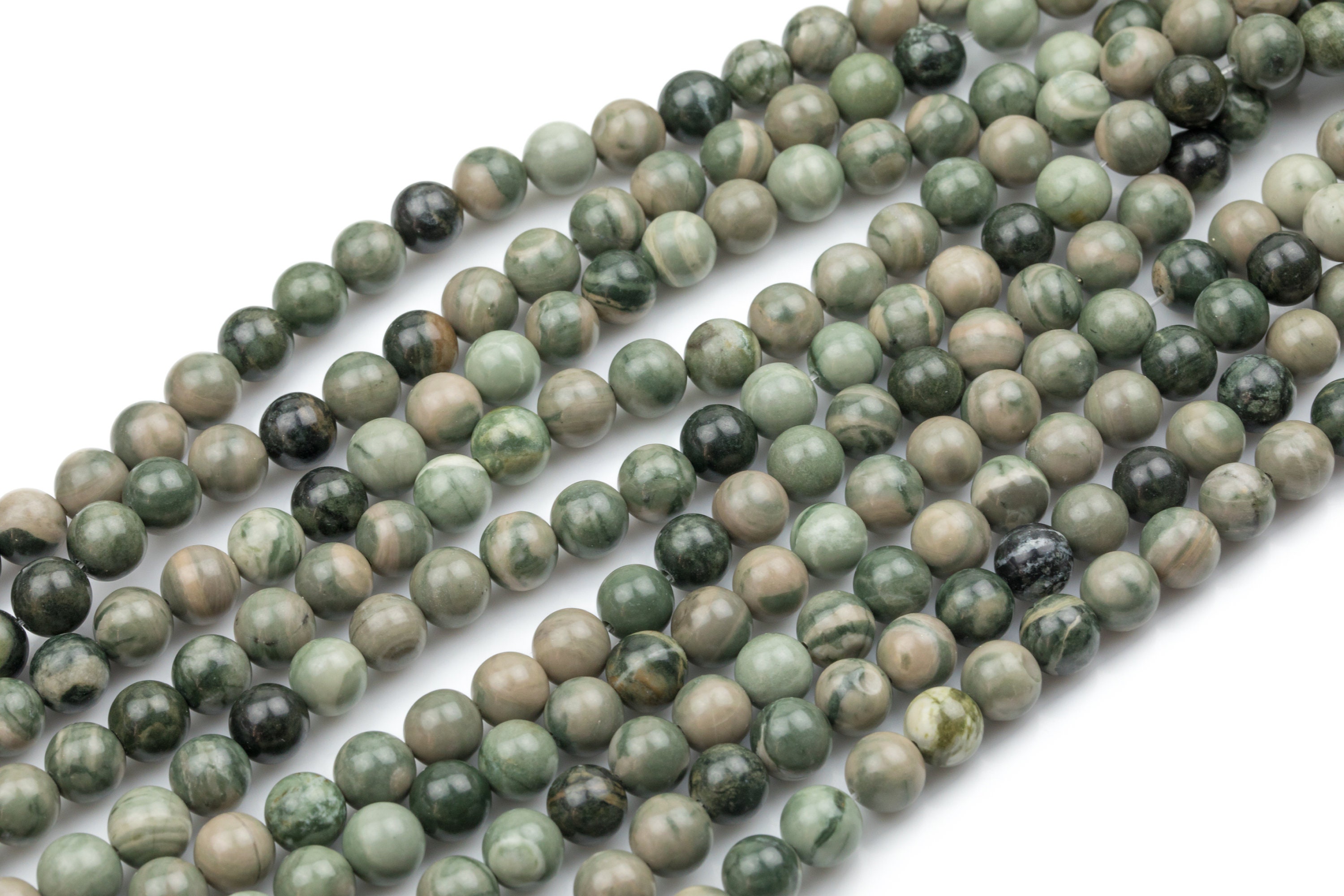 Natural Rainbow Jasper Round 4mm, 6mm, 8mm, 10mm, 12mm, 14mm-full ...