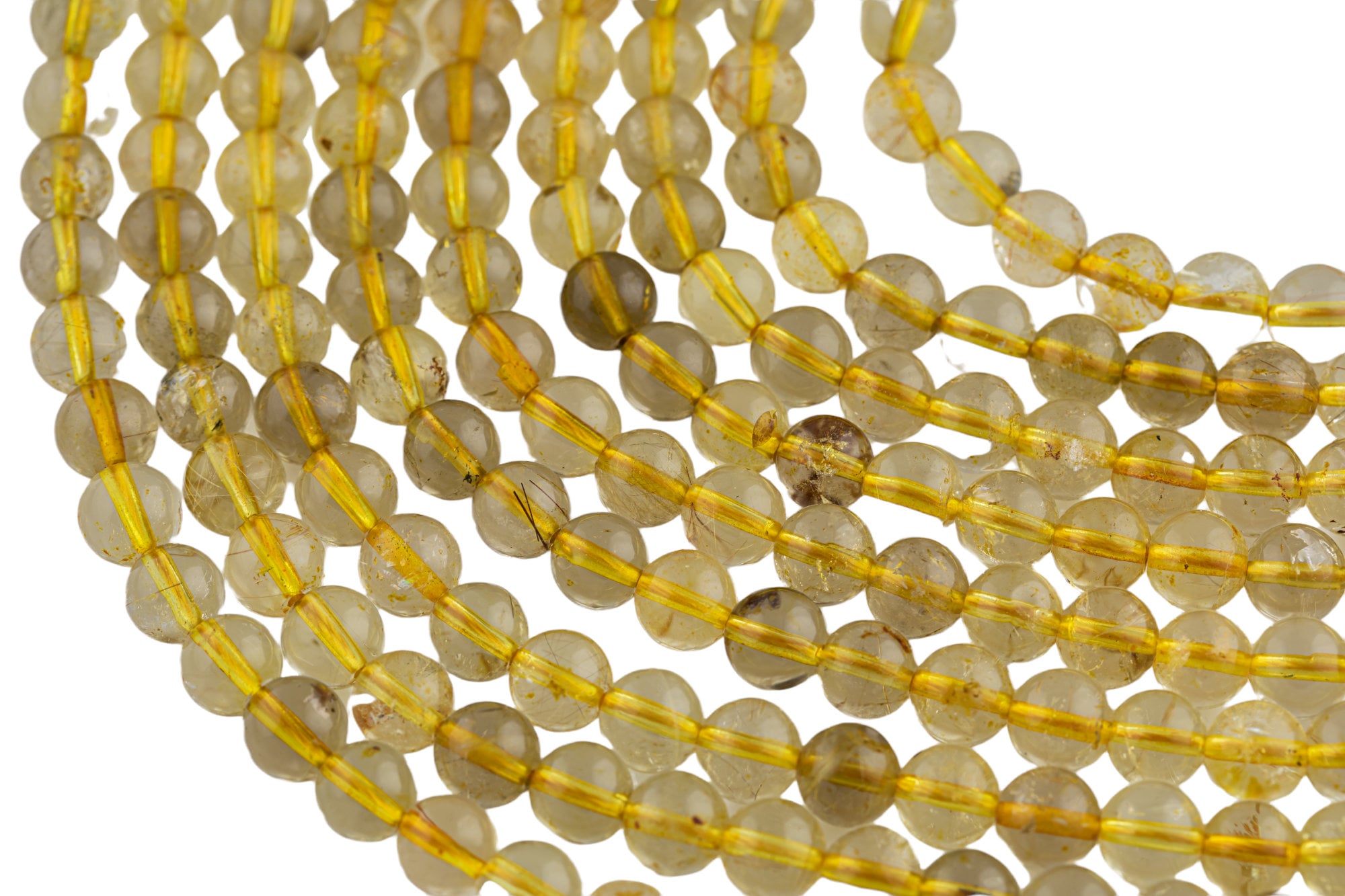 Gorgeous Rutilated Quartz High Quality in Round - Etsy