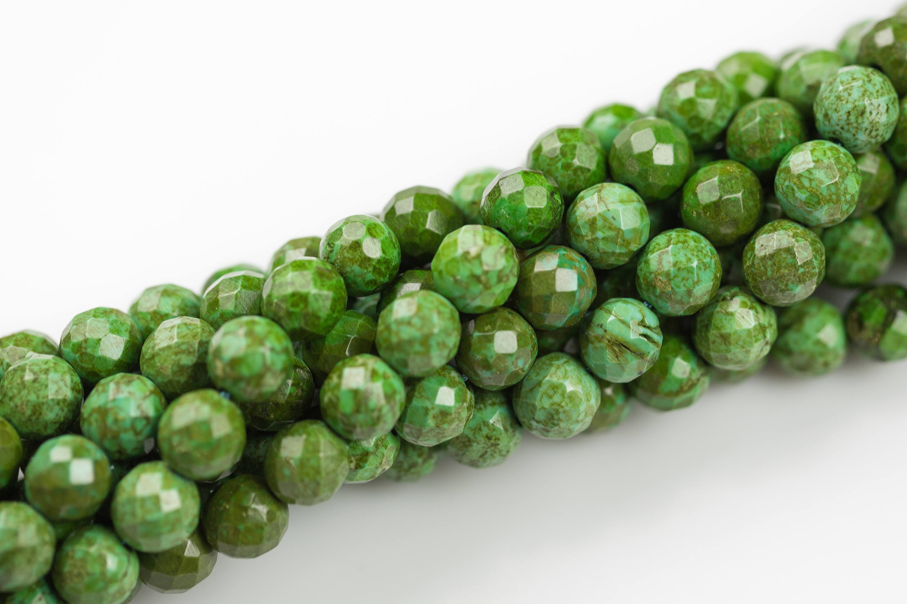 Natural Green Turquoise Turquiose High Quality in Faceted - Etsy