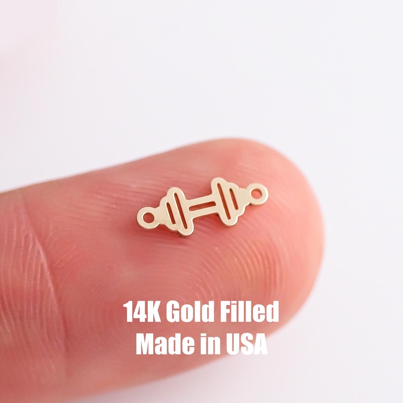 Gold Filled Weight Charm - Etsy
