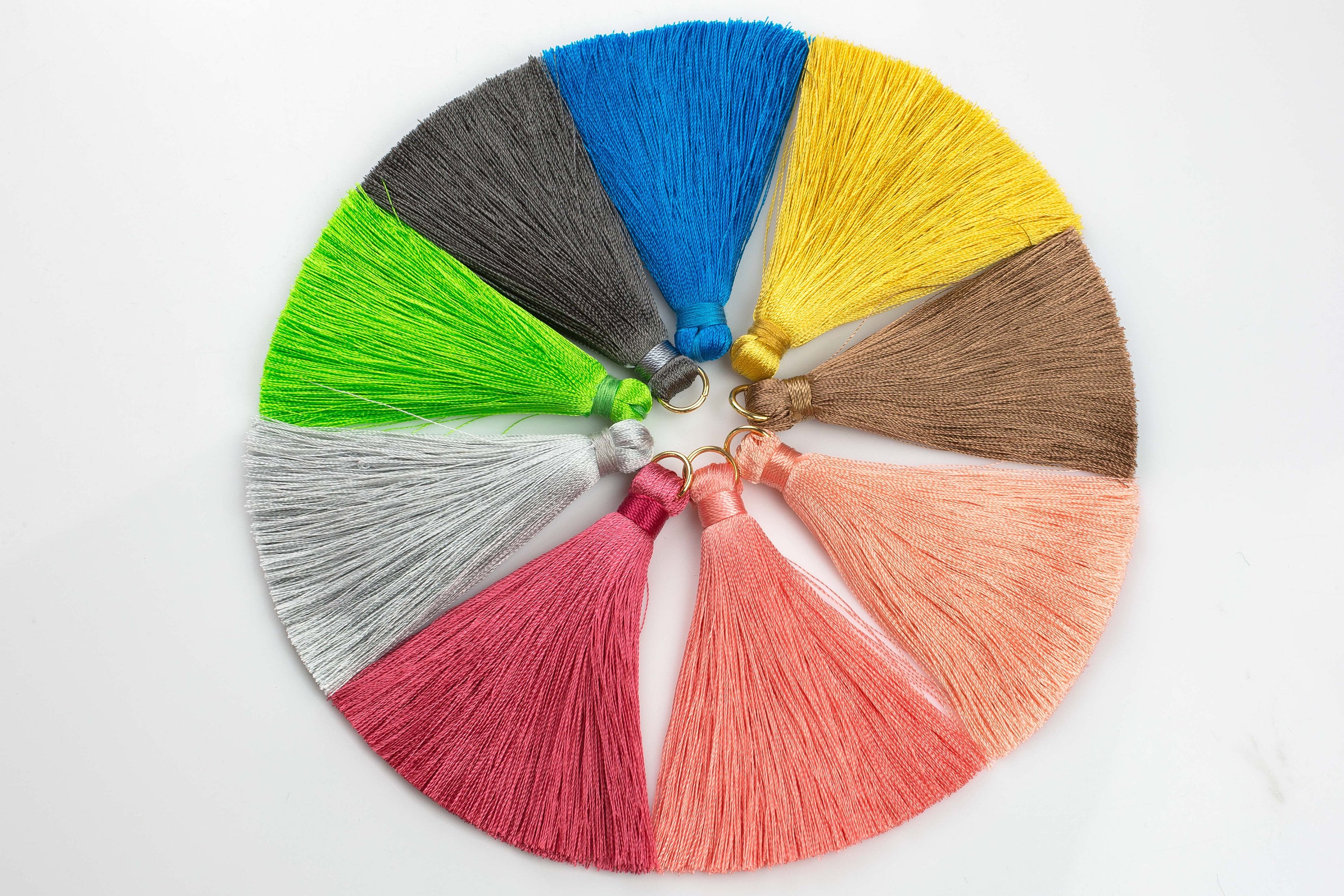 New Colors SILK TASSEL TASSLE Silk Tassels Tassles High - Etsy