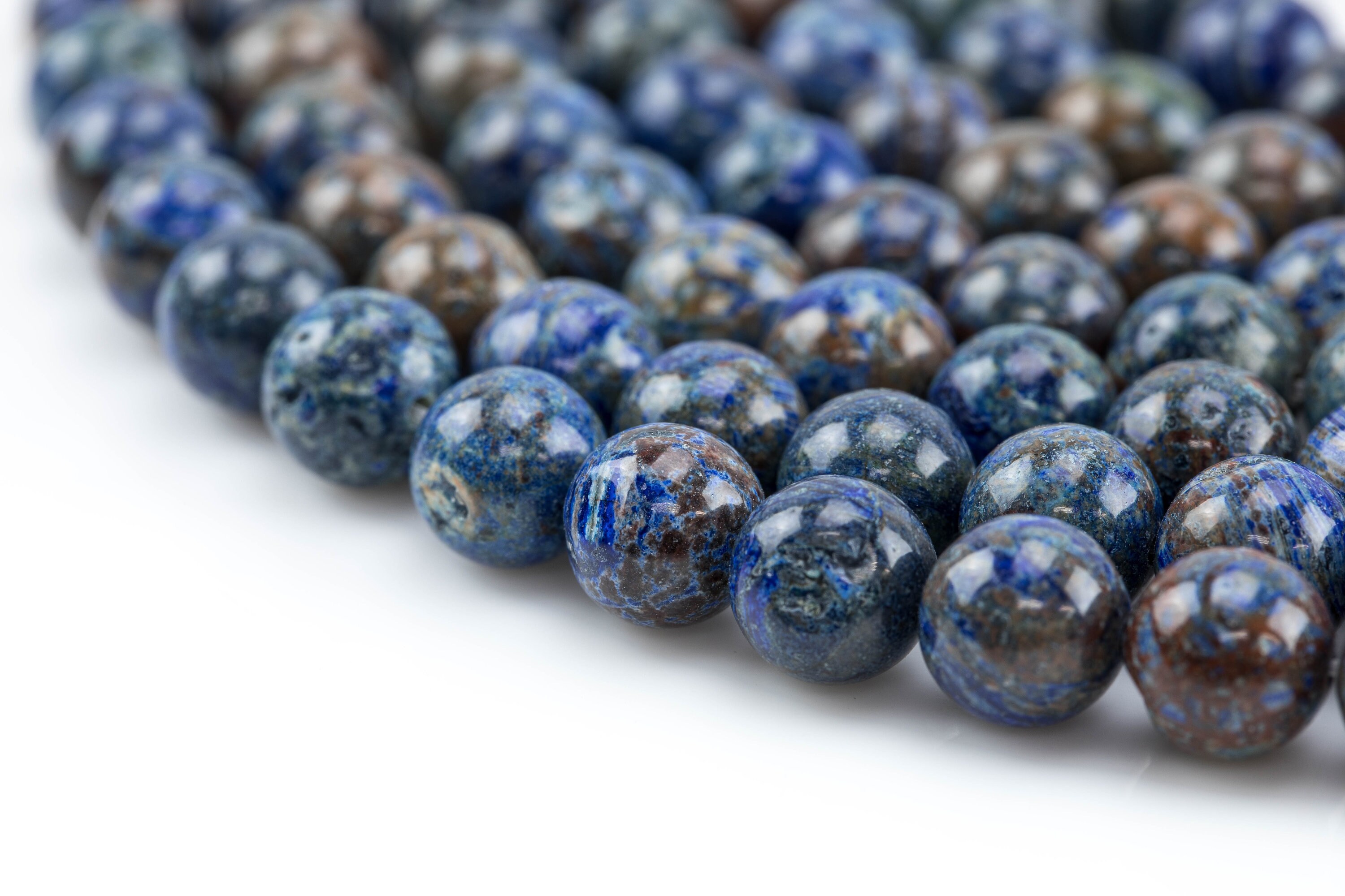 Gorgeous Blue Flower Agate High Quality in Smooth Round 4mm - Etsy