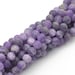 Natural Matte Amethyst Beads Grade AAA Round, 4mm, 6mm, 8mm, 10mm, 12mm ...