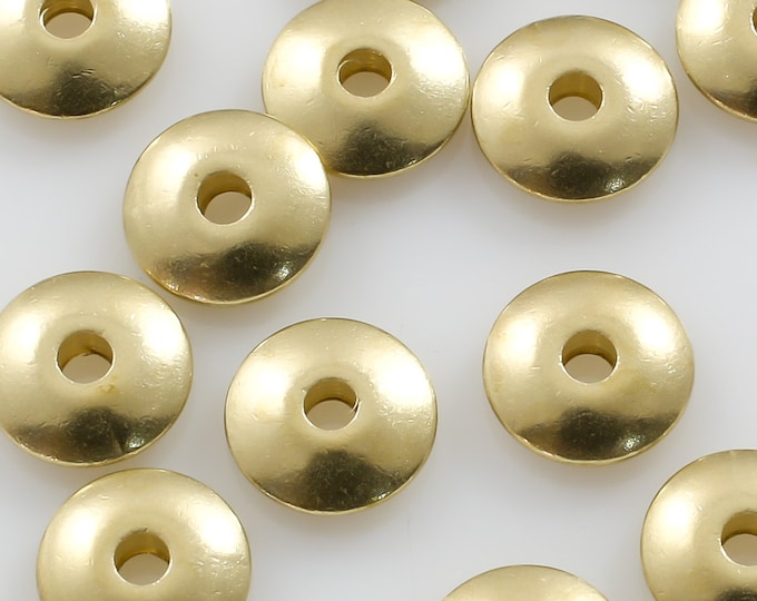 SOLID BRASS Round Lobster Clasps All Sizes | Etsy