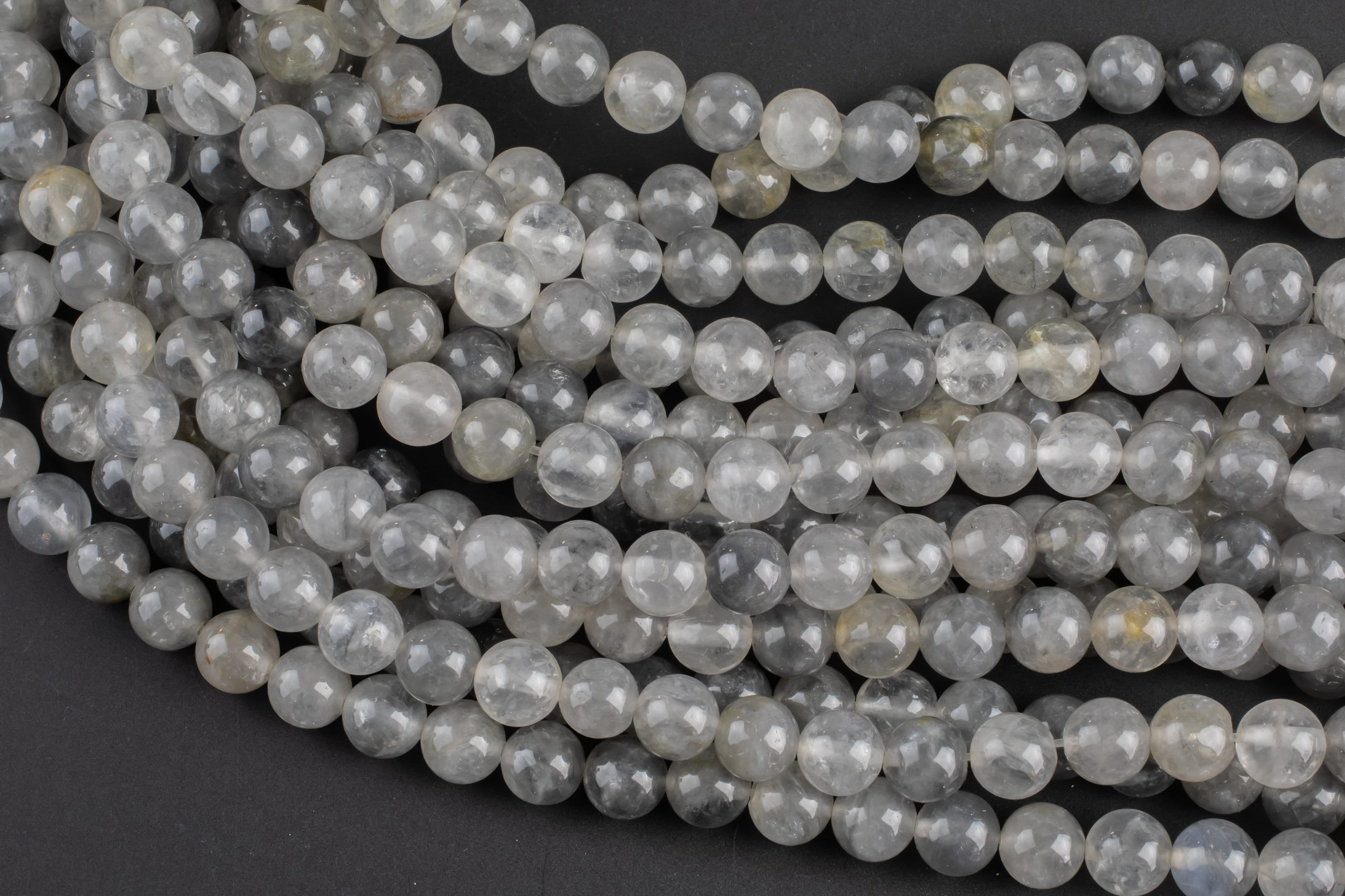 Natural Cloud Quartz - Gray Cloudy Quartz - Gray Quartz - High Quality ...