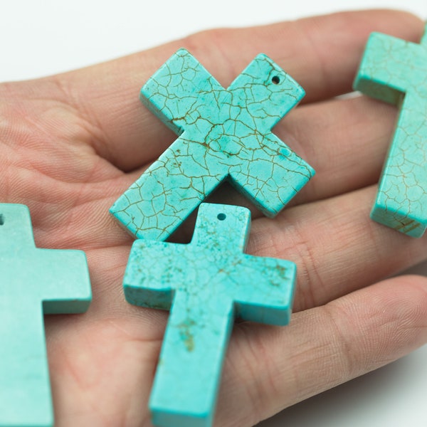 Mens Turquoise Crosses - Etsy