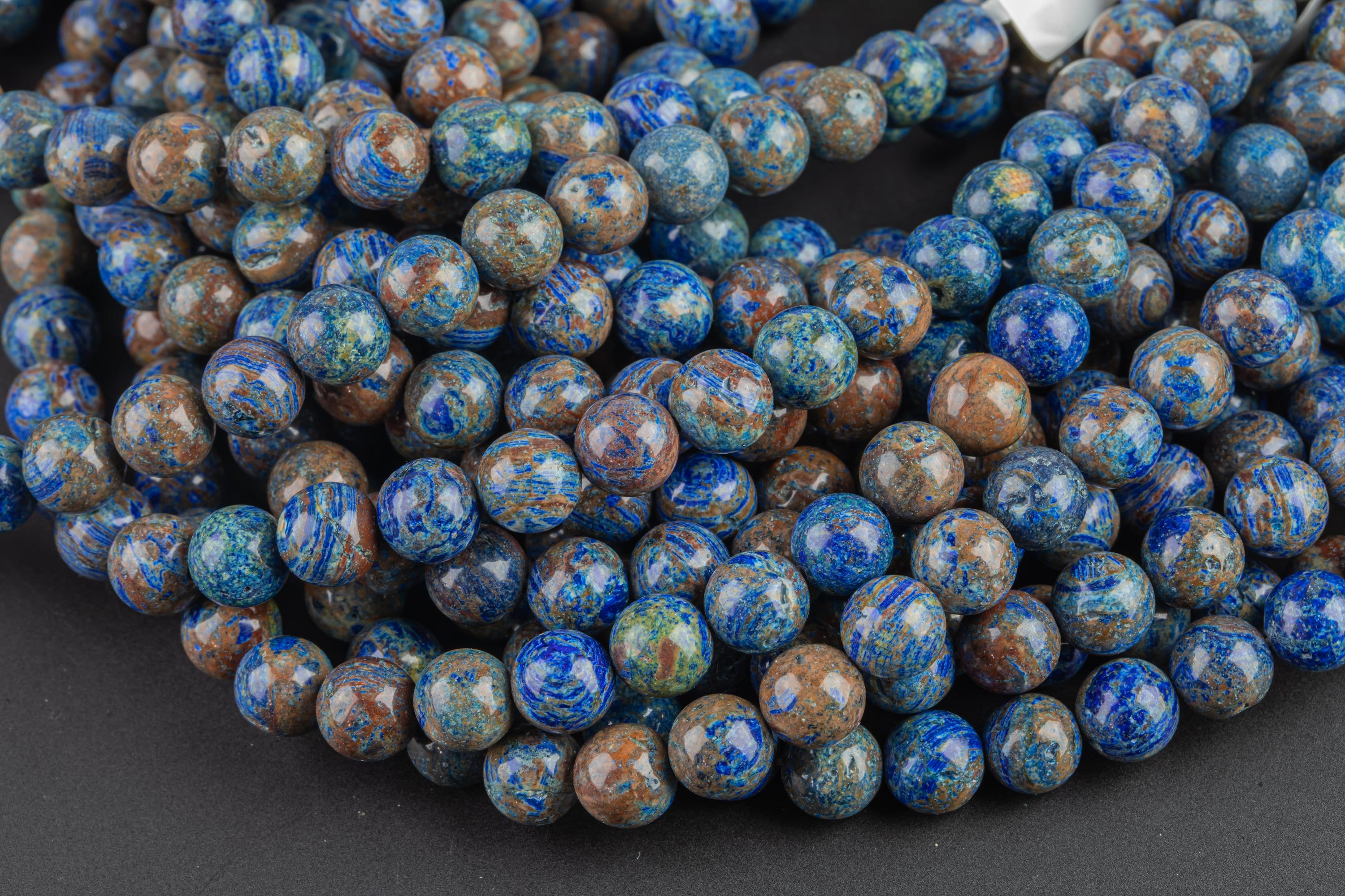 Gorgeous Blue Flower Agate High Quality in Smooth Round 4mm - Etsy