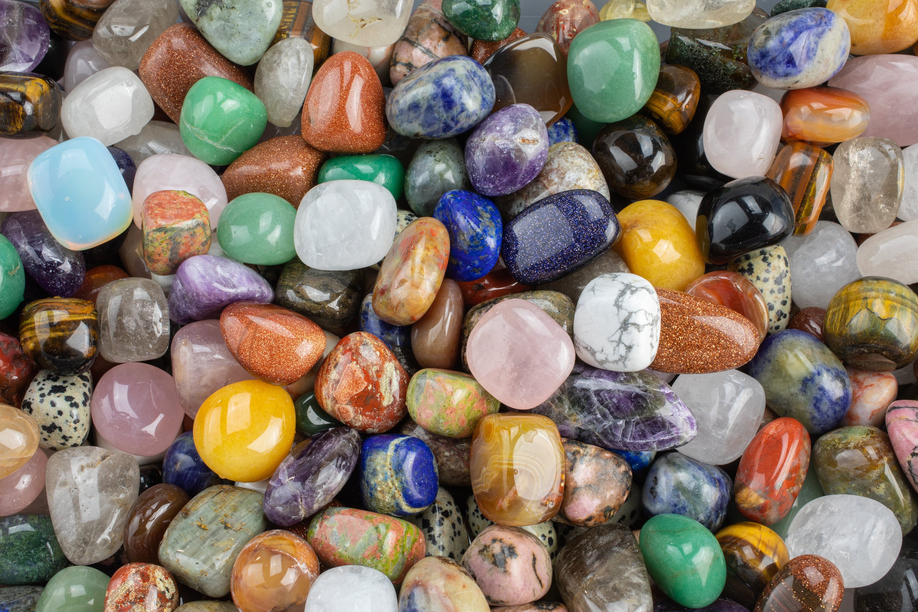 Premium One Pound Crystal Crystals Medium Tumbled Stones - Etsy