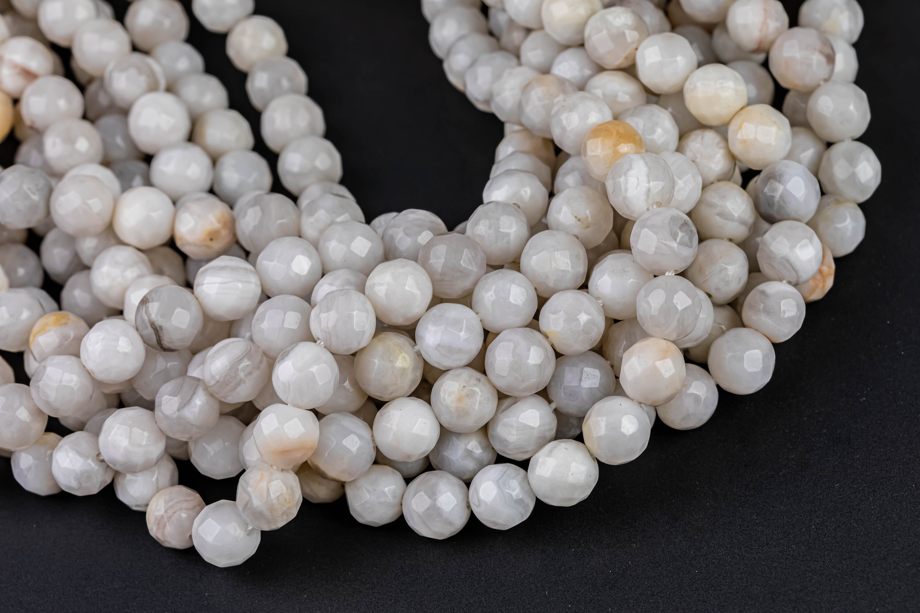 Natural Phoenix Agate, High Quality in Faceted Round AAA Quality ...