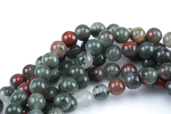 African Bloodstone Beads Blood Stone Beads High Quality in | Etsy