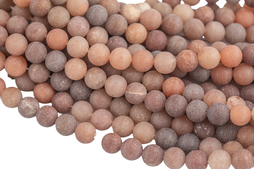 Natural Tan Aventurine Beads AAA Grade Matte Round High Qualiy 4mm, 6mm ...