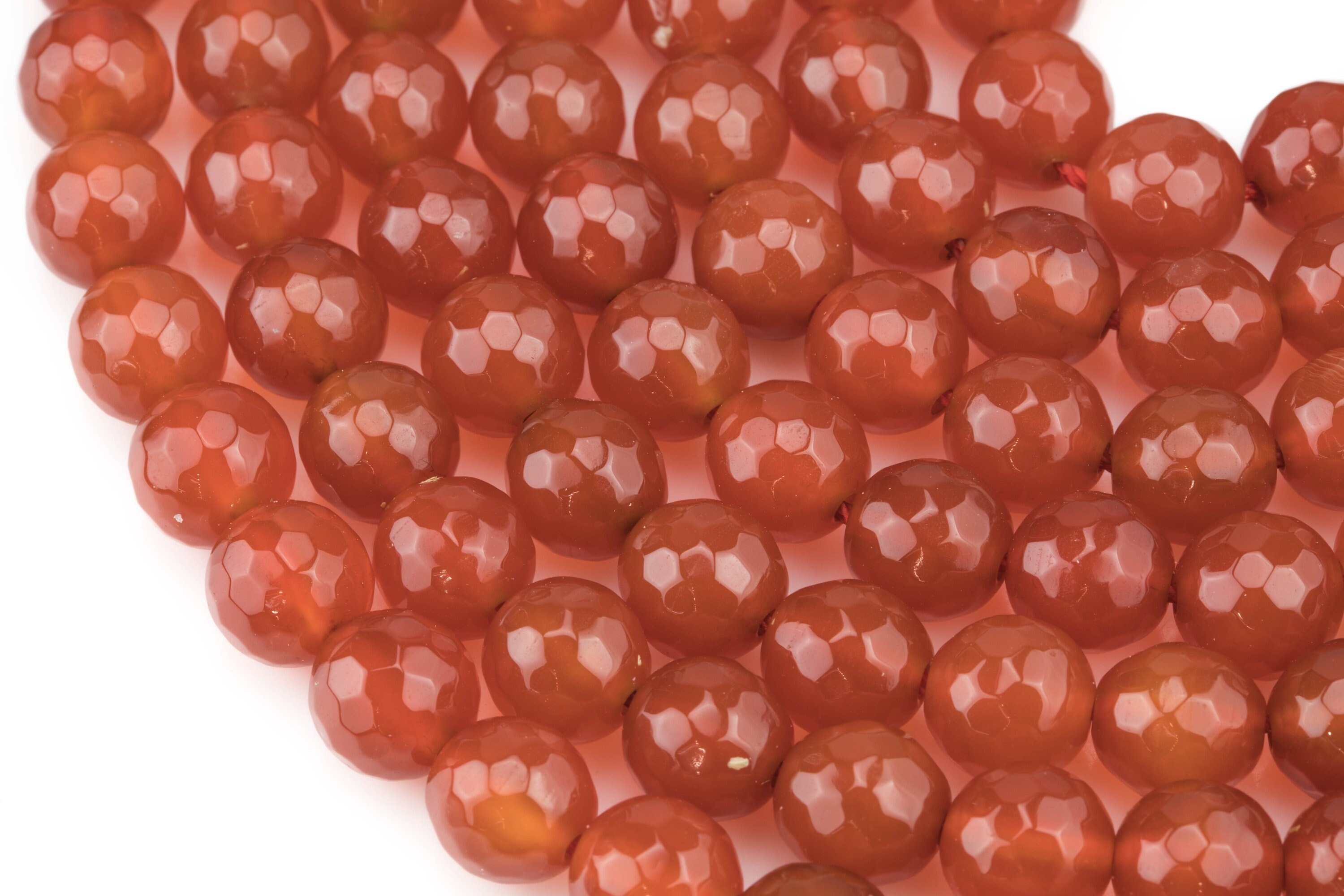 Natural Red Carnelian High Quality in Faceted Round 4mm - Etsy