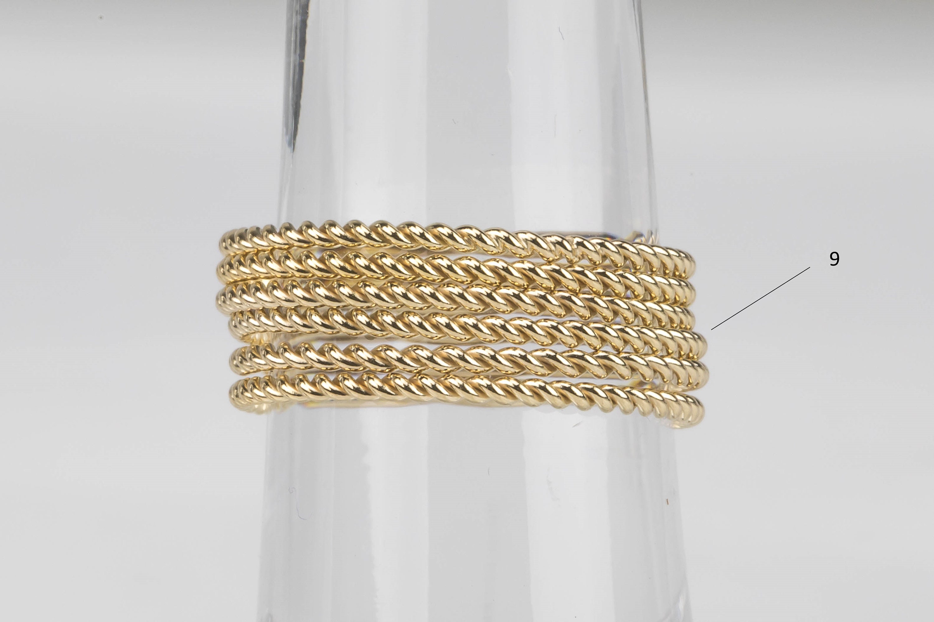 Gold Stack Ring 14k Gold Filled Ring Made in USA Thin Gold - Etsy