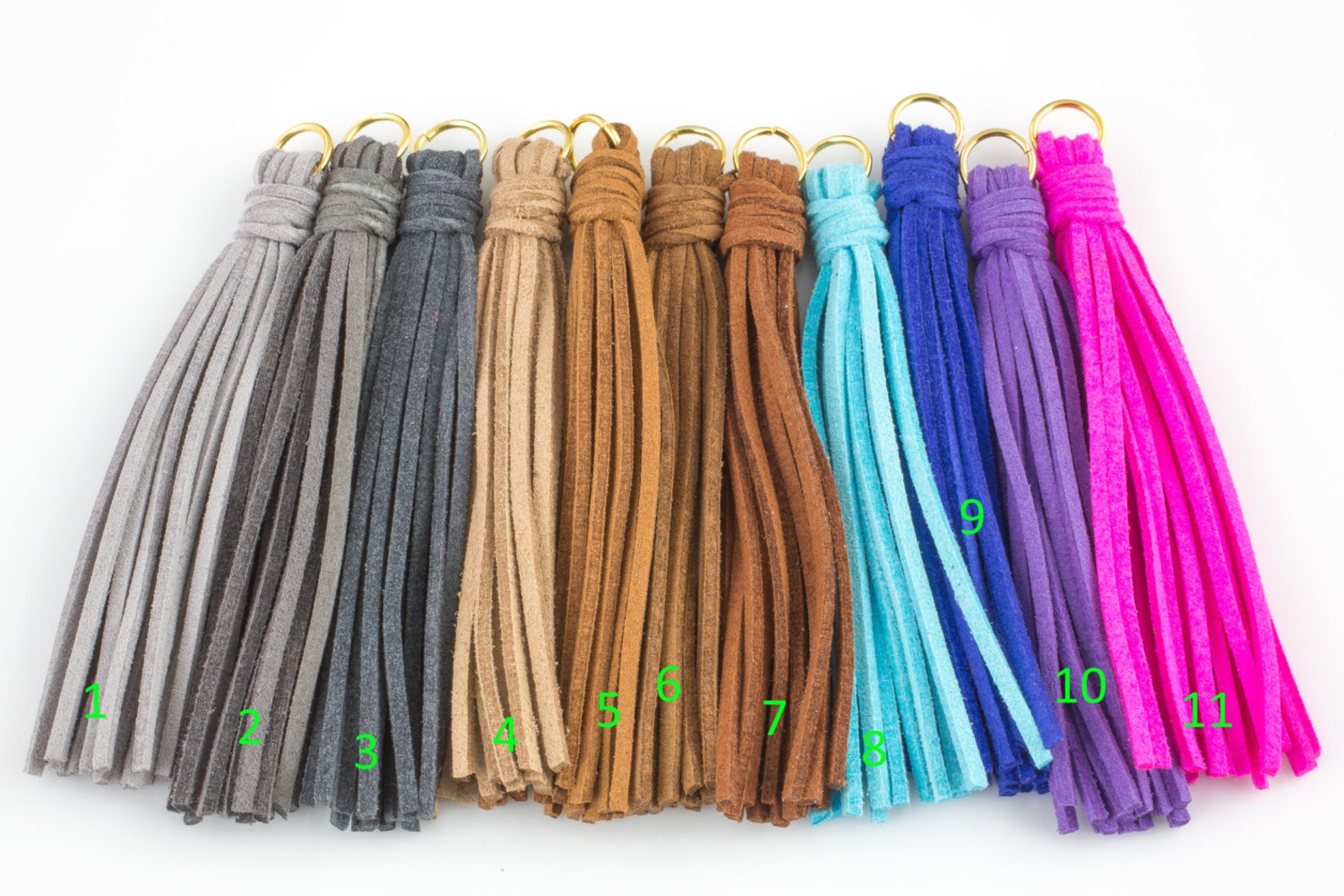 3 Pcs Suede TASSEL Tassles High Quality - Etsy