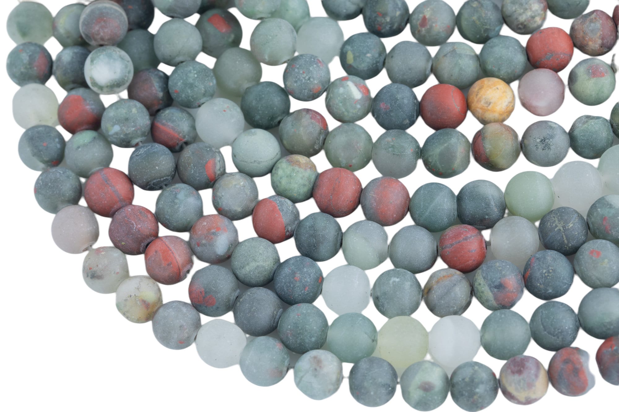 Matte Bloodstone Beads Blood Stone Beads, High Quality in Matte Round ...