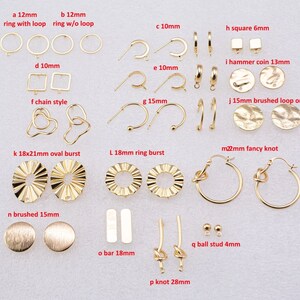 4pcs Earring Stud Findings Earrings Stud Findings Earring Findings - Etsy