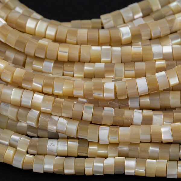 Shell Heishi Beads - Etsy