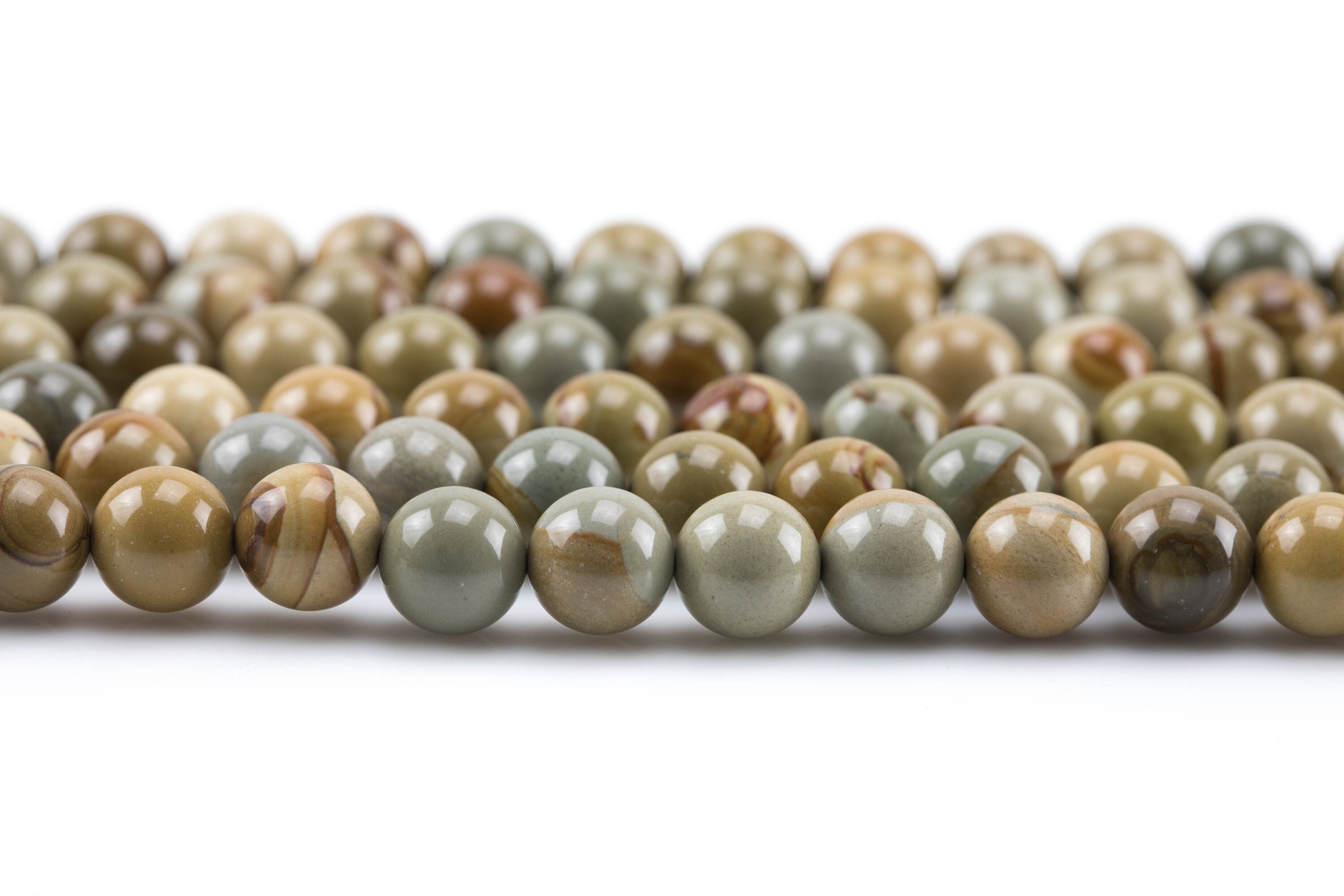 Natural Mexican Wild Horse Jasper Round Sizes. 4mm 6mm - Etsy