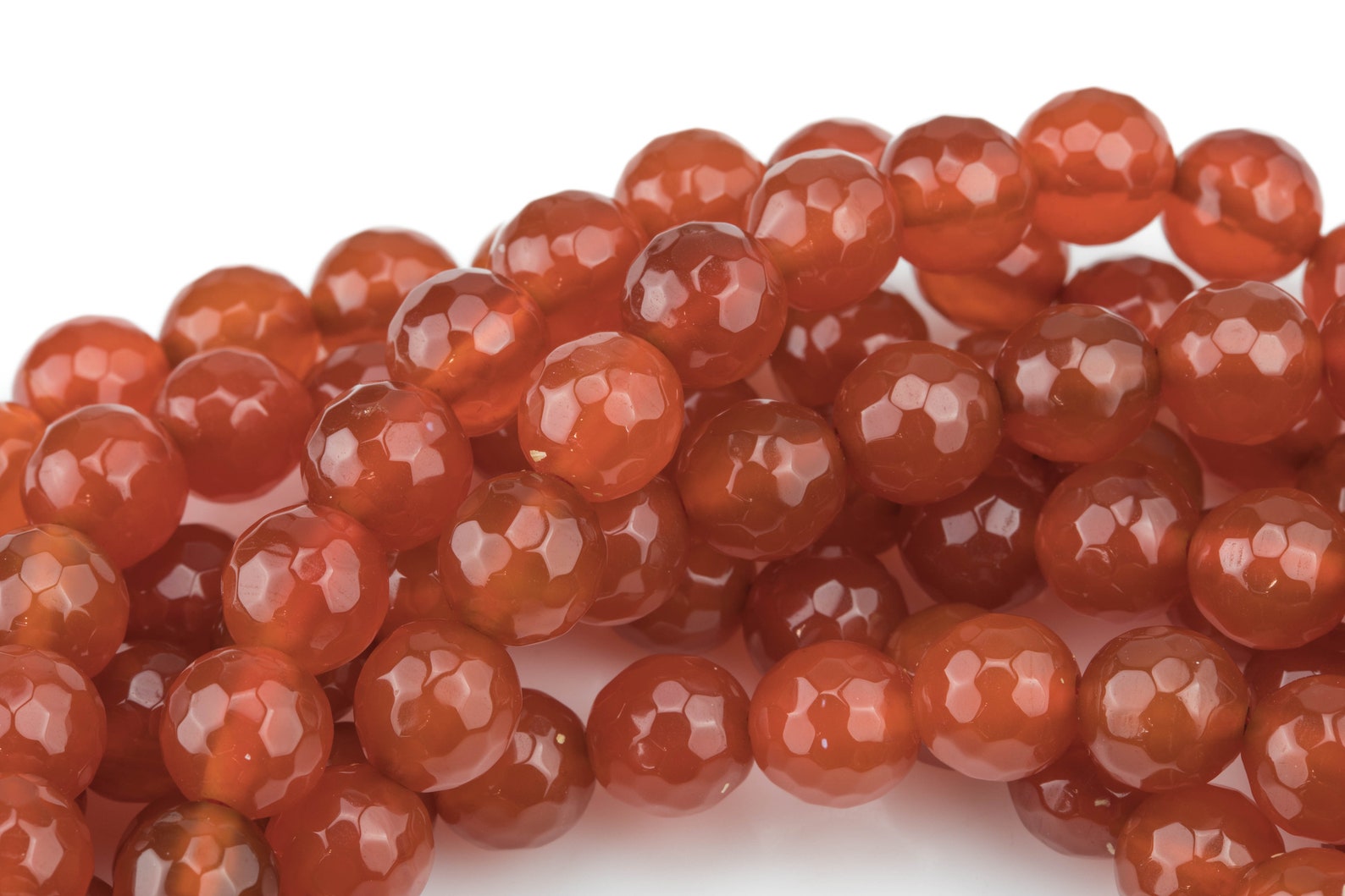 Natural Red Carnelian High Quality in Faceted Round 4mm | Etsy