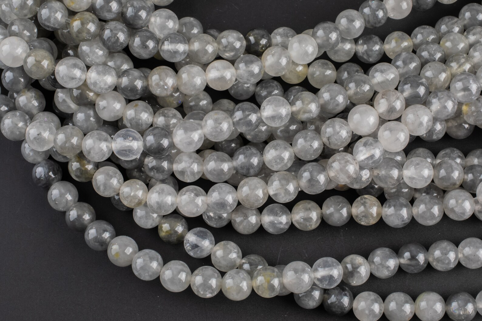 Natural Cloud Quartz - Gray Cloudy Quartz - Gray Quartz - High Quality ...