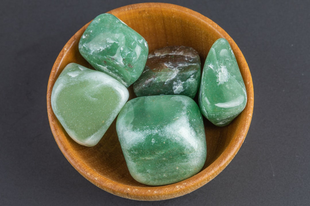 Natural Jade Tumbled Nuggets- 100 Grams-3.5 Ounces - .5 Inch-1.5 Inch ...